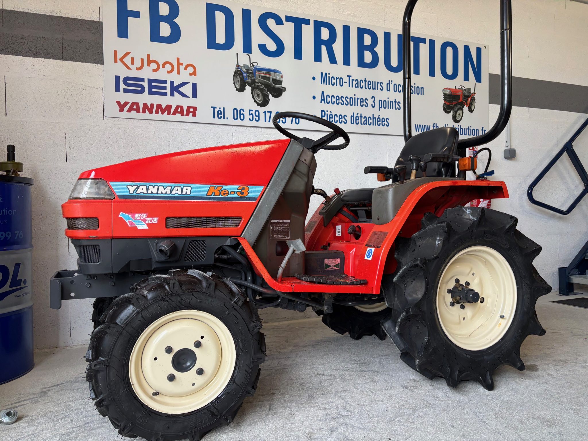 Occasion – FB Distribution – Micro-tracteurs d'occasion